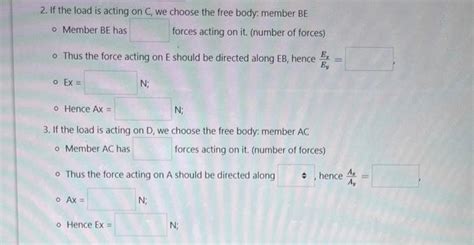 Solved Determine The Components Of The Reactions At A And E Chegg