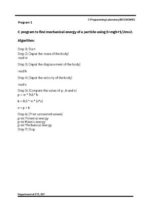 MC BCS Notes Module To Semester IV Subject Microcontrollers Subject Code BCS