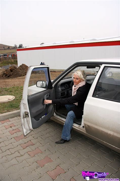 Blonde Gets Surprised With A Cock Trough The Toilet Wall Porn Pictures Xxx Photos Sex Images