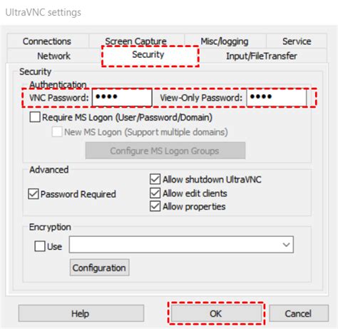 Solved UltraVNC Authentication Issue Experts Exchange
