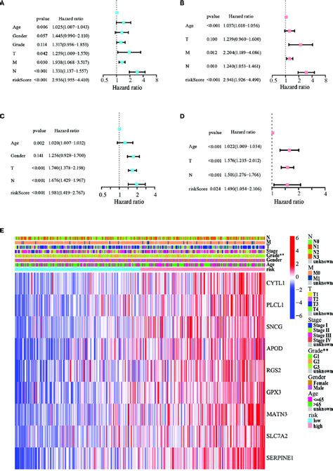 The Model S Prognostic Significance Was Determined By Cox Regression Download Scientific