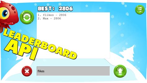 Christmas Match3 Html5 Game Construct2 Capx Leaderboard Api By Flikes