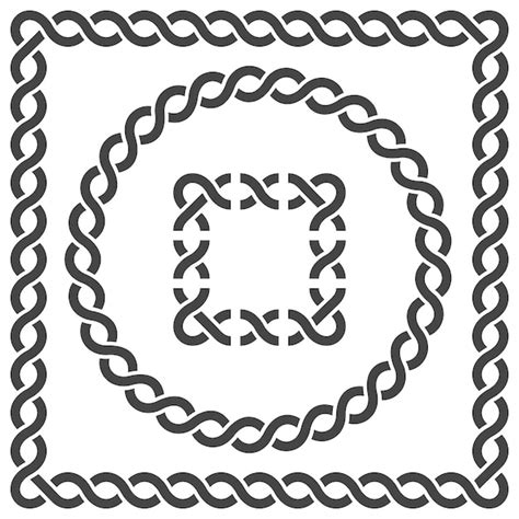 premium vector antique pattern set for creating frames and border