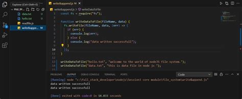 Rajan Rajput On Linkedin The File Module System In Nodejs Works Well