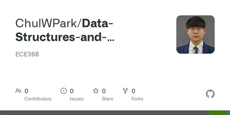 GitHub ChulWPark Data Structures And Algorithms ECE