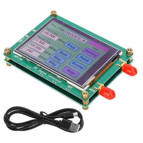 Wideband Rf Source Generator Module With Max2870 For Wireless