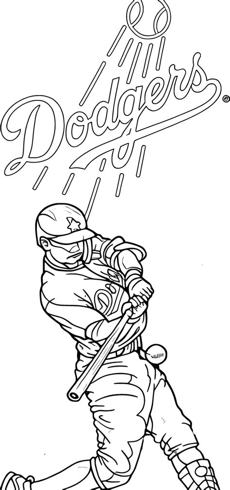 Mookie Betts Coloring Pages 100 Free Printable And Fun