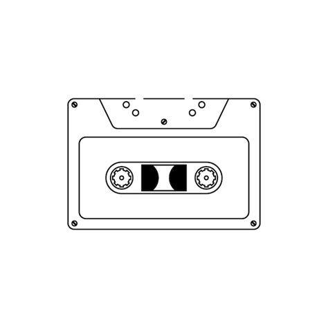Premium Vector Cassette Logo