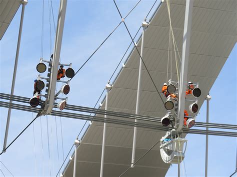 Speaker Array Installation Tottenham Hotspur Stadium Can Limited