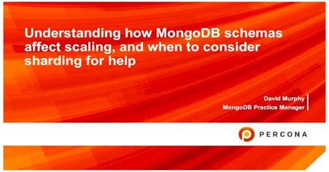 pdf understanding how mongodb schemas affect scaling and when