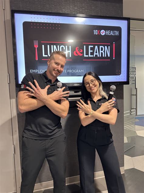 Enjoyed Dropping Some Knowledge At Our Latest 10x Health System Lunch And Learn With My Partner
