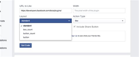 Facebook Like Button Hide Count Stack Overflow