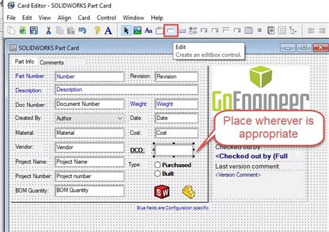 solidworks pdm create custom columns in a revision table driven by workflow transition actions