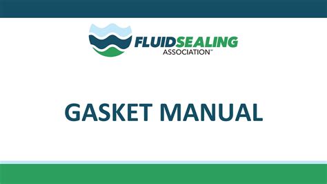 Gasket Manual Chapter 4 Installing Gaskets By Fluidsealing Issuu