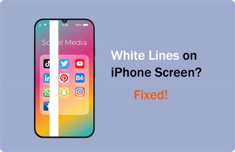 White Lines On IPhone Screen Top 9 Fixes Here