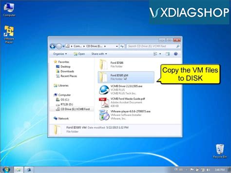 How To Setup VXDIAG VCX NANO Ford IDS On VMware VXdiagshop Com