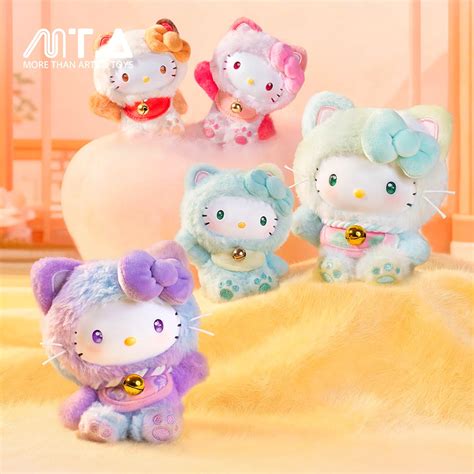 Hello Kitty Style Meow Blessing Series Mini Plush Relaxing Toy Blind B