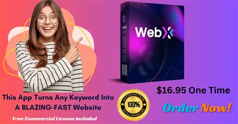 Webx Review And Bonuses This App Turns Any Keyword Into A Blazing