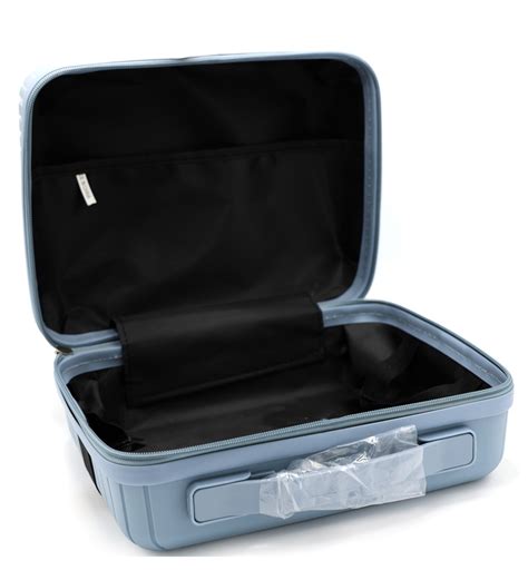 Marksman სამგზავრო ჩემოდანი ცისფერი Veli Store