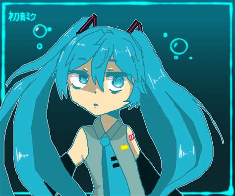 Pixilart Hatsune Miku By MeGustaDibujar Pixilart Hatsune Miku By MeGustaDibujar