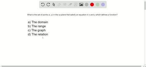 solved if a function is defined by an equation in x and y then the