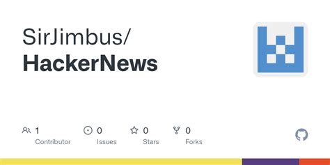 Github Sirjimbushackernews