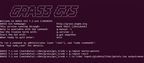 Processing Lidar And Uav Point Clouds In Grass Gis Workshop At Foss4g