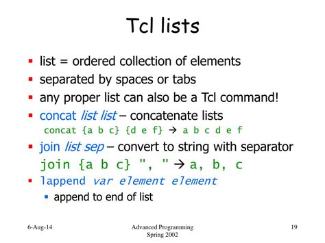 PPT Tcl Tk PowerPoint Presentation Free Download ID