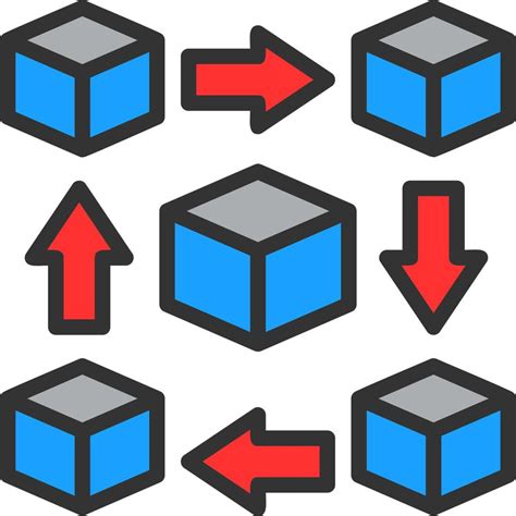 Blockchain Vector Icon Design Vector Art At Vecteezy