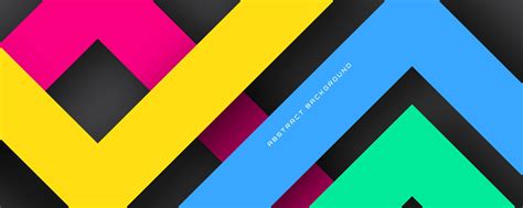 3d Colorful Geometric Abstract Background Overlap Layer On Dark Space With Triangle Shapes