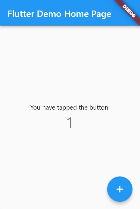 Flutter Hello World