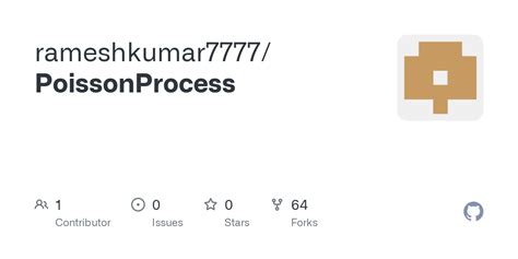 Github Rameshkumar Poissonprocess