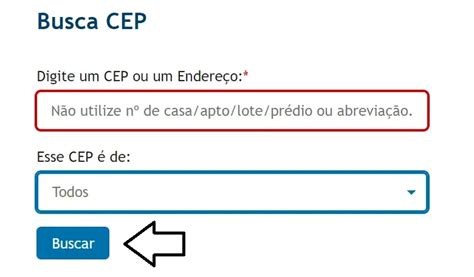 Consulta Cep Como Descobrir Cep Pelo Endereço