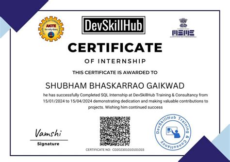 Shubham Gaikwad On Linkedin Sql Devskillhub Continuouslearning
