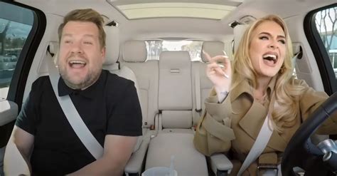 Watch Adeles Final Carpool Karaoke With James Corden