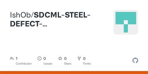 Github Ishobsdcml Steel Defect Classification Using Machine Learning