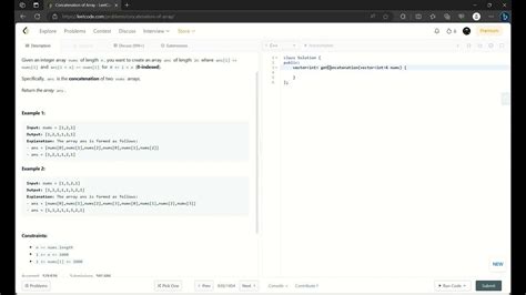 1929 Concatenation Of Array Youtube