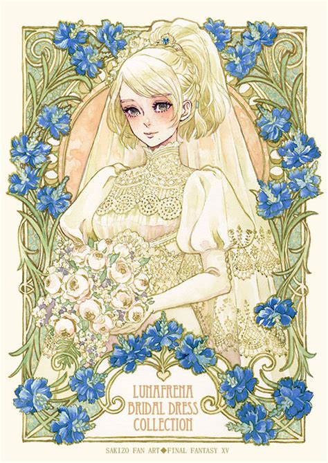 Lunafreya Nox Fleuret Final Fantasy And More Drawn By Sakizou Danbooru