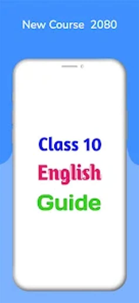 Class 10 English Guide Notes For Android Download