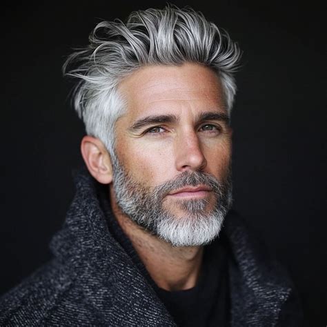 Embracing The Salt And Pepper Look For Men With Graying Hair Men With