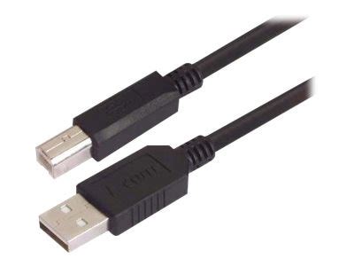 CAUBLKAB 1M L Com Premium USB Type A To USB Type B Cable Black 1m MacConnection