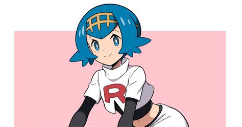 Pokemon Lillie May Pokemon Pokemon Team Rocket Girls 2 Pixiv