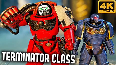 Terminator Class Gameplay Warhammer 40k Space Marine 2 4k Mod