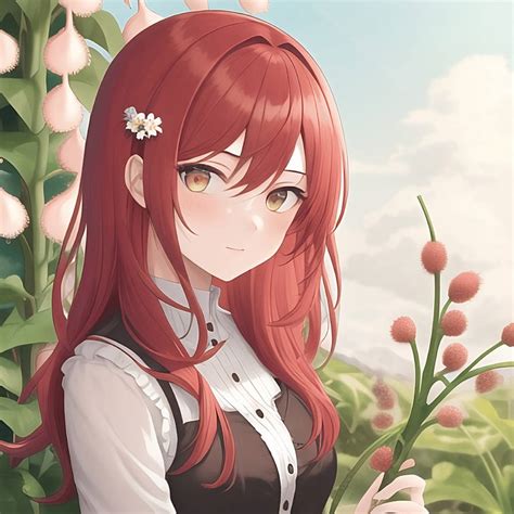 Girl With Red Hair By Krzychumen On Deviantart