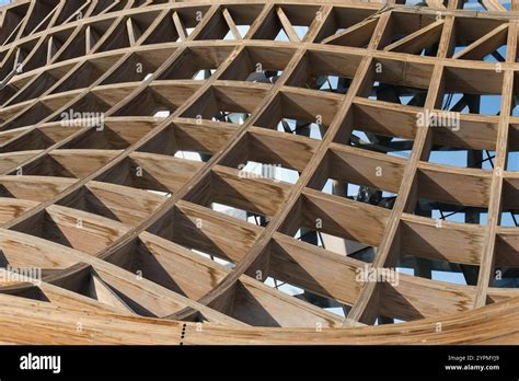 Curved Facade Timber Building Timber Construction Method For Almost