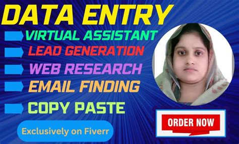 do data entry data scraping web research lead generation by bcmijan