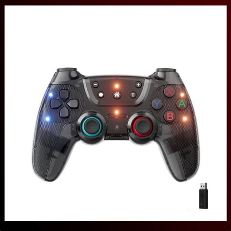Switch Wireless Bluetooth Joystick Pc Windows Gamepad With Six Touch Sensor Technology Dual