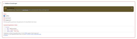 unable to save webform block if the webform is archived the