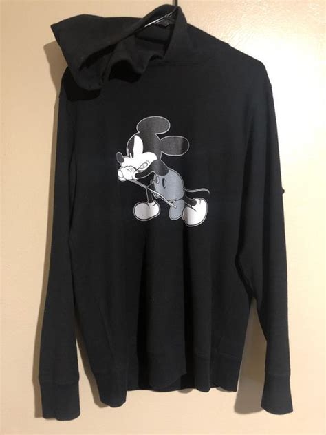 Number N Ine Number Nine Mickey Mouse Hoodie Grailed
