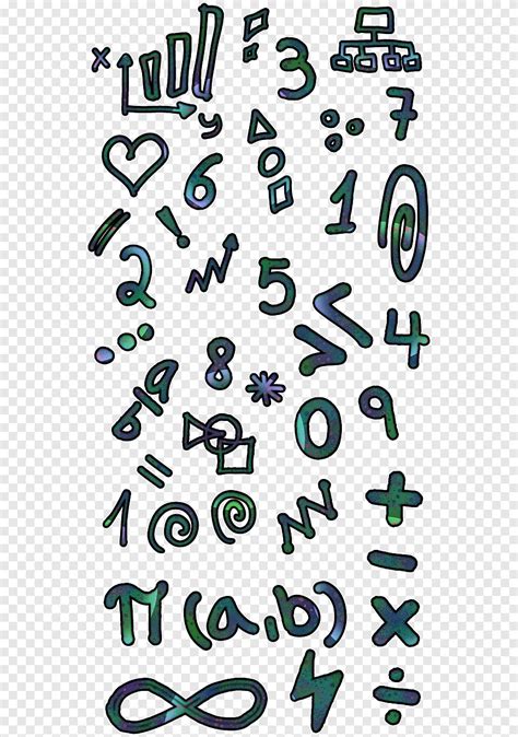기하학 무늬 숫자 패턴 낙서 배경 벽지 장식 배경 디자인 미술 스크랩북 장식적인 Png Pngegg